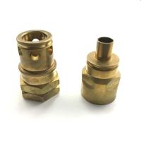 China Metal Processing Machinery Parts Custom Made CNC Machining Forging Copper Connection for sale