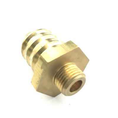 China Customized Metal Processing Machinery Parts Copper Hexagon Nut with CE Certification for sale