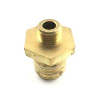 China Customized Metal Processing Machinery Parts Copper Hexagon Nut with CE Certification for sale