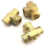 China Precision Copper Tee Pipe Connector for Custom Made Metal Processing Machinery Parts for sale