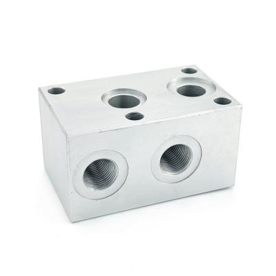 China Customization Aluminum Alloy Valve Manifold Block in accordance with ASTM Standard for sale