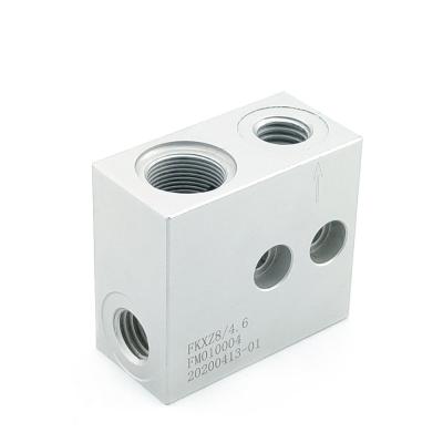 China RoHS Certified Stainless Steel Valve Blocks for Customized Metal Processing Machinery for sale
