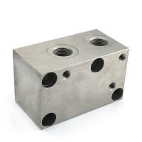 China Excavator Parts OEM Customer Hydraulic Valve Blocks Metal Processing Machinery Parts for sale