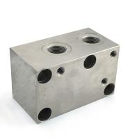 China Excavator Parts OEM Customer Hydraulic Valve Blocks Metal Processing Machinery Parts for sale