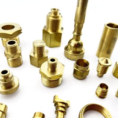China Ningbo Directly Supply Customized Copper CNC Machining Part with Tolerance /-0.05mm for sale