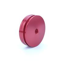 China Aluminium Axle Flange CNC Turning Part with RoHs Compliant Material and Custom Design for sale