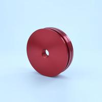 China Aluminium Axle Flange CNC Turning Part with RoHs Compliant Material and Custom Design for sale