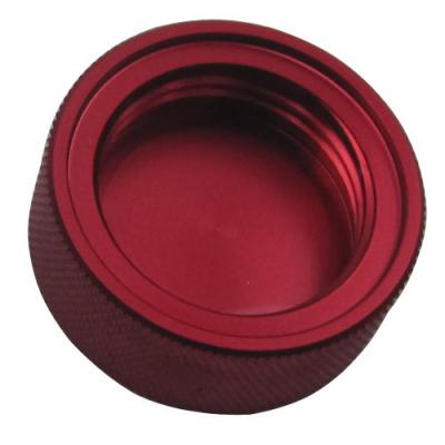 China Customized Red Anodizing CNC Machining Part with Tolerance /-0.05mm at Competitive for sale