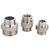China Industrial Metal Hose Adapter with CNC Machined Technic and /-0.05mm Tolerance for sale