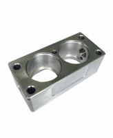 China High Precision Aluminum Extrusion Part for CNC Machining of Door Handle Plate in Ningbo for sale