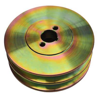 China Technic Cold Extrusion and Lathing Steel Pulley Part with Zinc Galvanized Exporter for sale