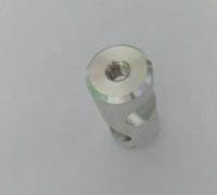 China Adjustable Valve Aluminum CNC Machining Part with ASTM Standard and /-0.05mm Tolerance for sale