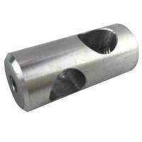 China Customized Aluminum Cross Bar Clamp for CNC Machining Burr Cleaned Surface Finish for sale