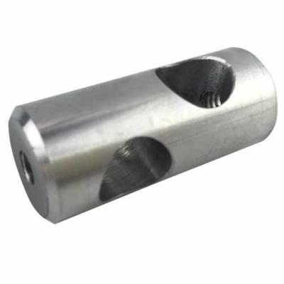 China Customized Aluminum Cross Bar Clamp for CNC Machining Burr Cleaned Surface Finish for sale