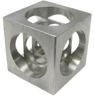 China ASTM Standard Model NO. CM036 Metal Cube CNC Milling Part with and ASTM Standard for sale