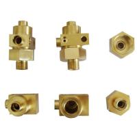 China Metal Processing Machinery Parts Model NO. CM0046 CNC Machining of Copper Jointer Part for sale