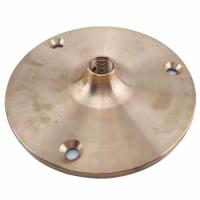 China Ningbo Company Location Customized Request for CNC Machining of Copper Flange for sale