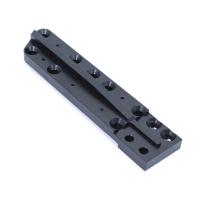 China ASTM Standard Precision CNC Machining Stainless Steel Auto Parts with Black Anodizing for sale