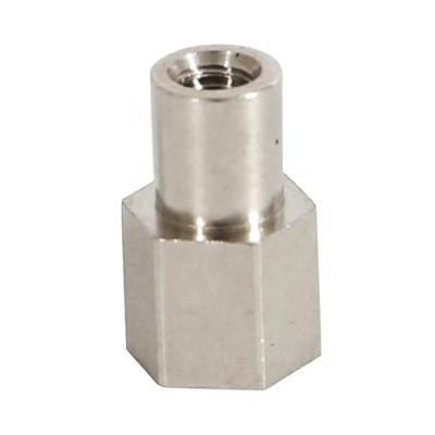 China Precision Nuts CNC Machined on CNC Lathe for Custom Applications for sale