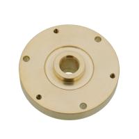 China OEM Precision CNC Machining Parts Aluminum and Brass Flanges with RoHs Compliance for sale