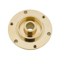 China OEM Precision CNC Machining Parts Aluminum and Brass Flanges with RoHs Compliance for sale