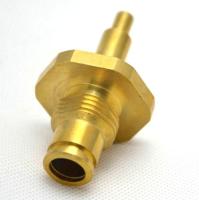 China Ningbo Company Location OEM CNC Machining Brass Coupling US 100/Piece Sample for sale