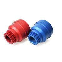 China RoHs OEM Stainless Steel/Aluminum/Brass CNC Machining Parts with Color Surface Finishing for sale