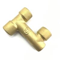 China ASTM Standard Precision CNC Machining Brass Joint Parts with ISO9001 Certification for sale
