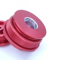 China ACE-S061501 Red Anodize High Precision Customized Aluminum Machine Part for UTV/ATV Shocks for sale