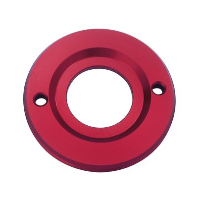 China ODM Red Anodized Aluminum Shock Parts for UTV ATV Made of Stainless Steel and Samples for sale