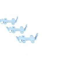 China RoHs Compliant Sheet Metal Braces for Wood or Metal Mounting CNC Machined and Durable for sale