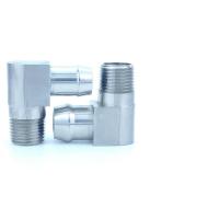 China CNC Lathing Work Shiny Silver Brass Cp Extension Nipple Pipe Turning for Pipe Fitting for sale
