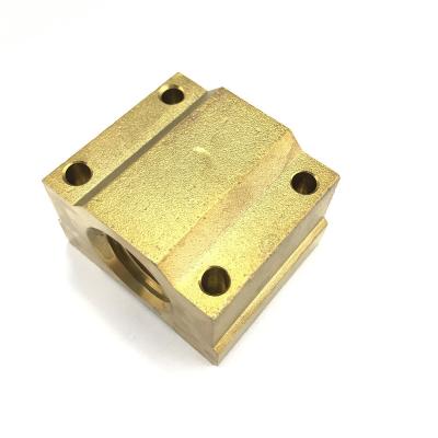 China Precision Metal Processing Machinery Parts CNC Machining Fitting Block Model NO. L041 for sale
