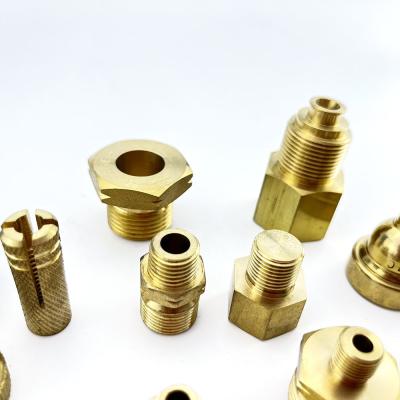 China High Precision Customization Brass Solution Connector for Machining Tolerance /-0.05mm for sale