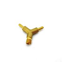 China Customized Precision Machining Brass Fitting with ASTM Standard and Metal Material for sale