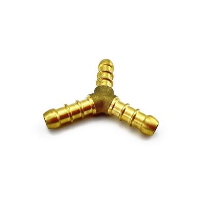 China Customized Precision CNC Machined Brass Pipe Fitting for Customized Applications for sale