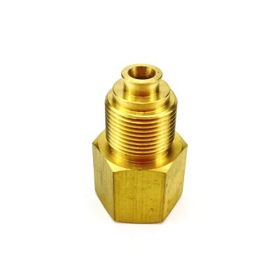 China Precision Machining Brass Nipple Custom Made and SGS Approved for Customization for sale