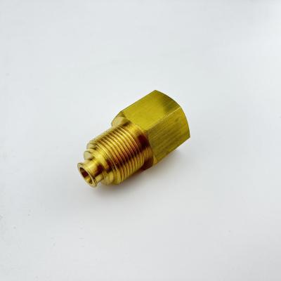 China Metal Processing Machinery Parts Metal CNC Machined Nipple for Precision Manufacturing for sale