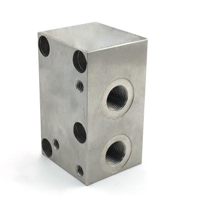 China ACE-S10031 Customized Precision Machinery Aluminum Hydraulic Blocks for OEM Services for sale