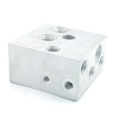 China Customized Metal Custom Made High Precision CNC Machining Hydraulic Valve/Special Blocks for sale