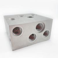 China Customized Carbon Steel Hydraulic Manifold Block Fully Customizable and RoHs Compliant for sale