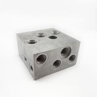 China Customized Carbon Steel Hydraulic Manifold Block Fully Customizable and RoHs Compliant for sale