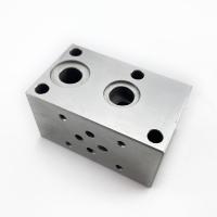 China Customized CNC Machined Valve Adaptors Hydraulic Manifold Block for Hydraulic Systems for sale