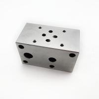 China Customized CNC Machined Valve Adaptors Hydraulic Manifold Block for Hydraulic Systems for sale