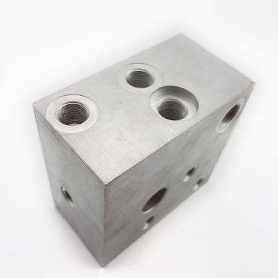 China ACE S10046 Custom CNC Machining Aluminum Valve Hydraulic Manifold Block for Assurance for sale