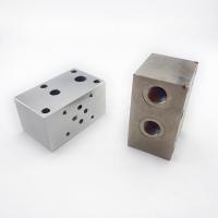 China RoHS Certified Aluminum Hydraulic Multiple Station Valve Block with Tolerance of /-0.005mm for sale