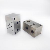 China RoHS Certified Aluminum Hydraulic Multiple Station Valve Block with Tolerance of /-0.005mm for sale