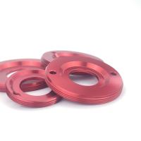 China Customized Red Anodized Aluminium Spare Parts CNC Machining for Precision Engineering for sale