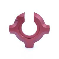 China Customized Red Anodized Aluminium Spare Parts CNC Machining for Precision Engineering for sale