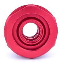 China Certified RoHS Red Anodized Hydraulic Parts for ODM Applications for sale